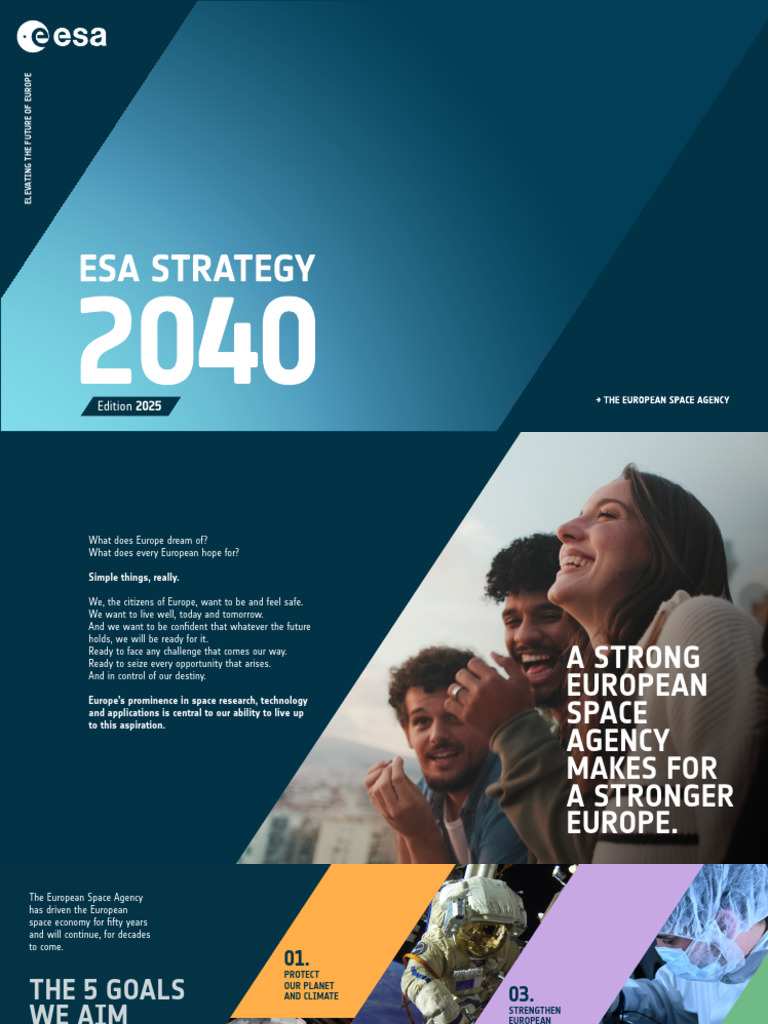 ESA Strategy 2040: Goals for Europe | PDF | Moon | Solar System