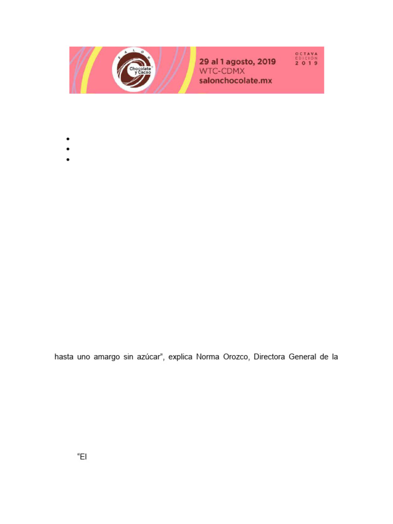 Tipos de chocolate según NOM 186-SSA1 | PDF | Chocolate | Sólidos de cacao