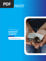 Rates and Charges Minimum Disclosure 2025 - English | PDF | Transaction ...