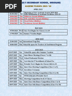 CBSE Academic Calendar 2025-26 | PDF