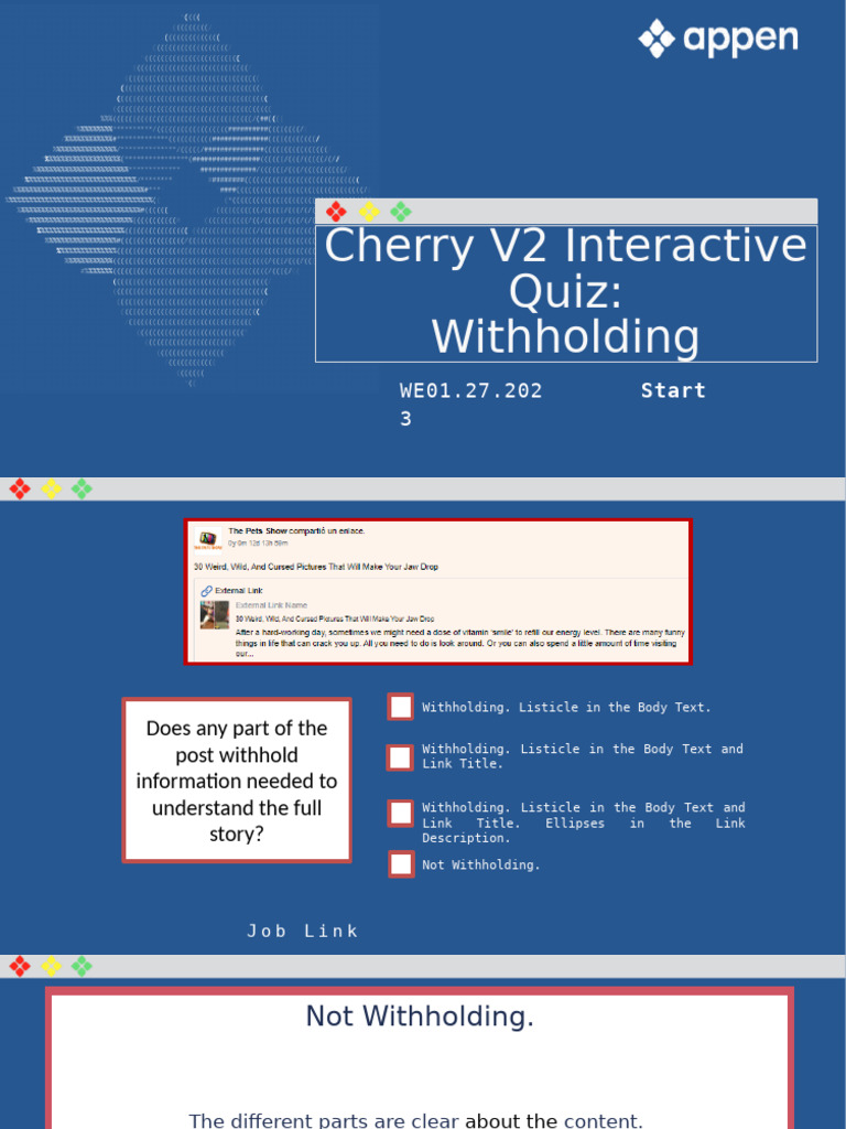 Cherry V2 Qualification Quiz Guide | PDF