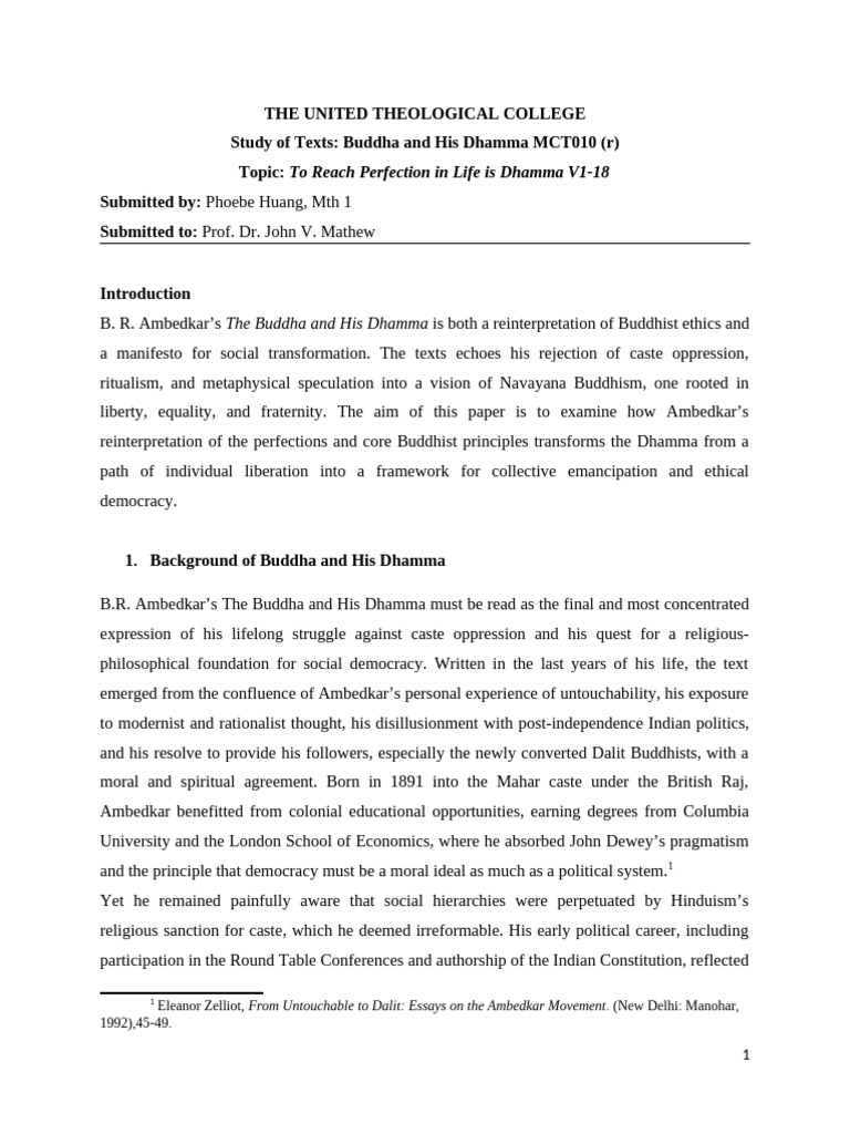 The Buddha and His Dhamma Texts | PDF | Four Noble Truths | Noble ...
