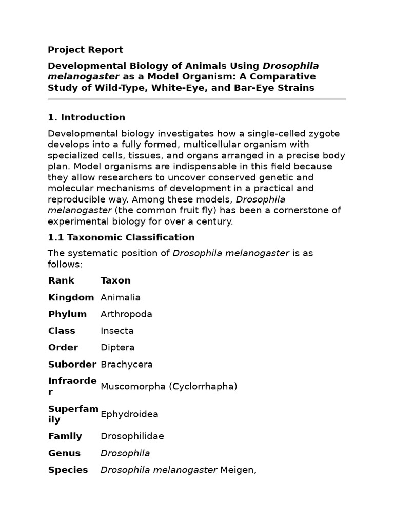 GE Project Report | PDF | Biology | Reproduction