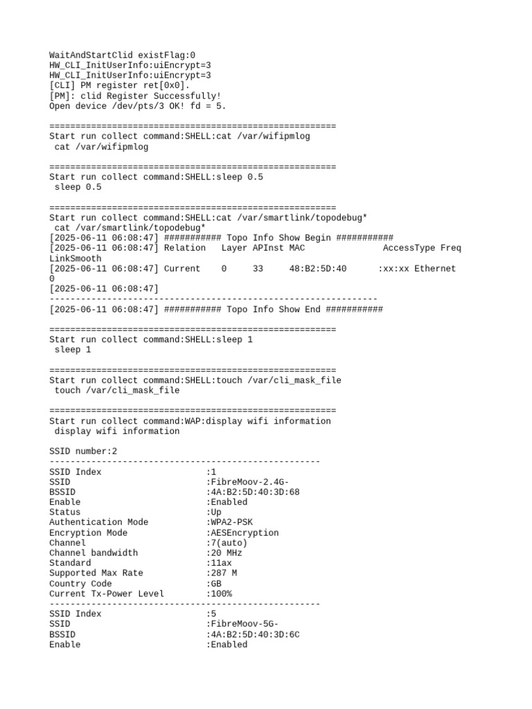 WiFi Configuration and Status Report | PDF | Computing | Wireless ...
