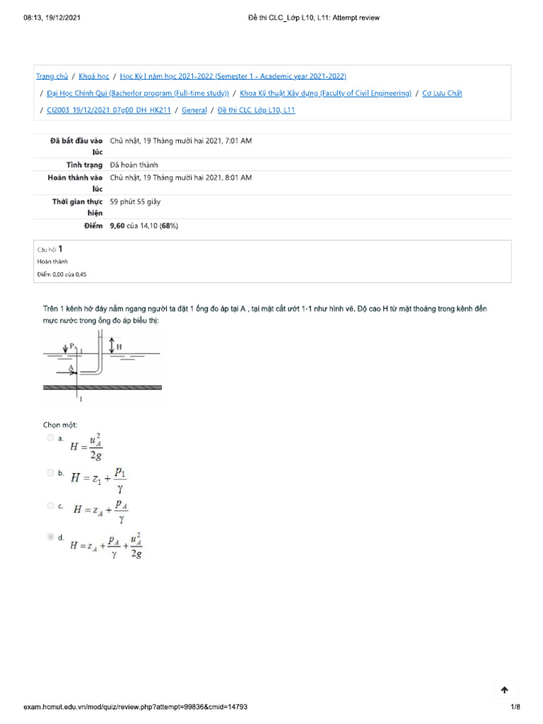 CDTC-ĐỀ CK-211-C | PDF