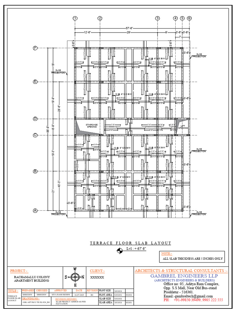 5.ashwi Apartment RCC Terrace Slab | PDF
