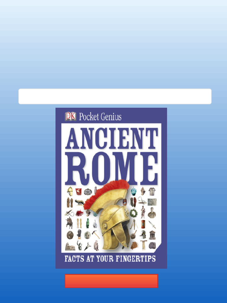 Pocket Genius: Ancient Rome First American Edition DK Publishing ...