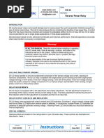 ES27-59 Basler - en | PDF | Relay | Alternating Current