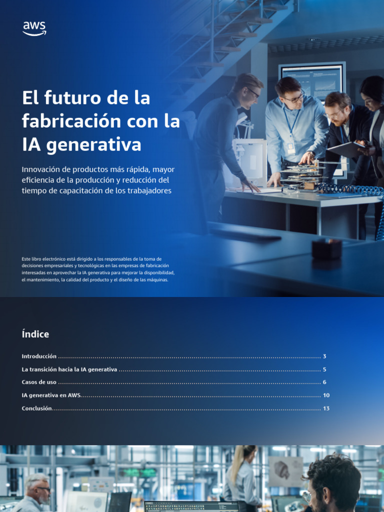 AWS C Mo La IA Generativa Impulsa La Innovaci N y Eficiencia en La Manufactura 1754517020 1 ...