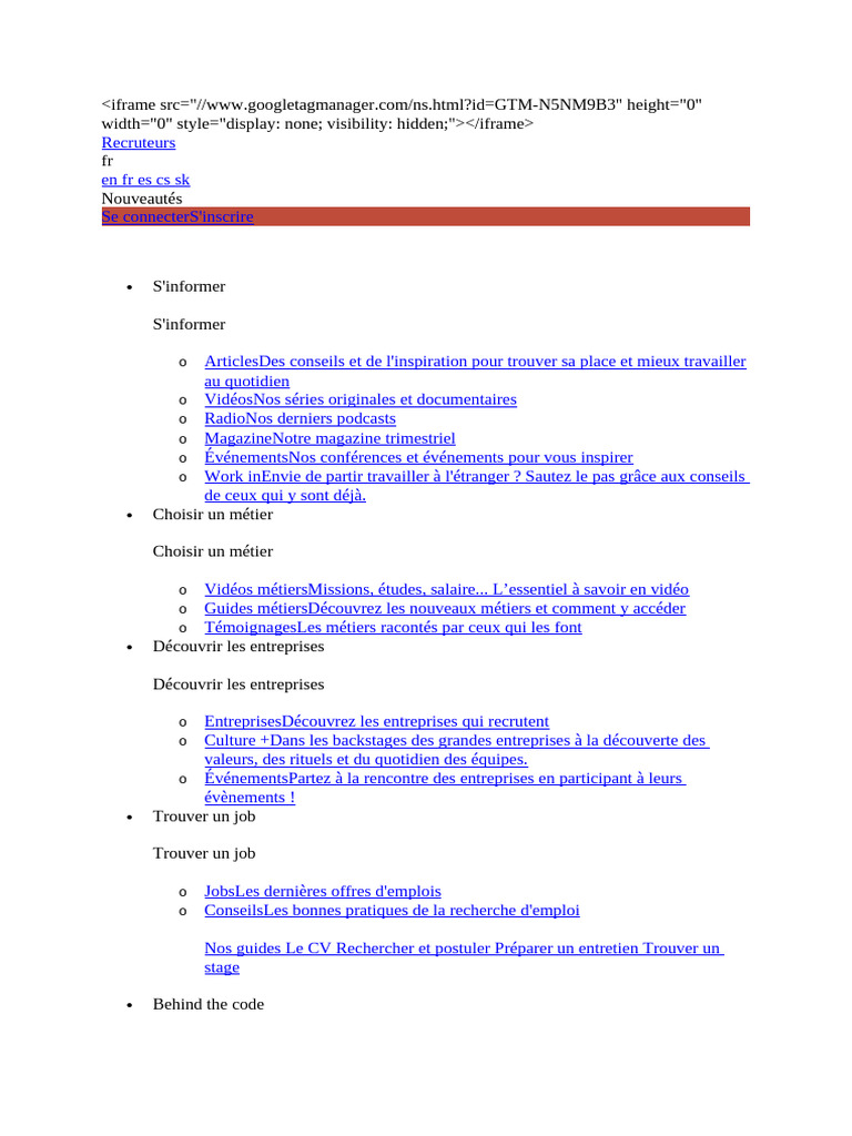 Comment analyser une fiche de poste ? | PDF | Recrutement