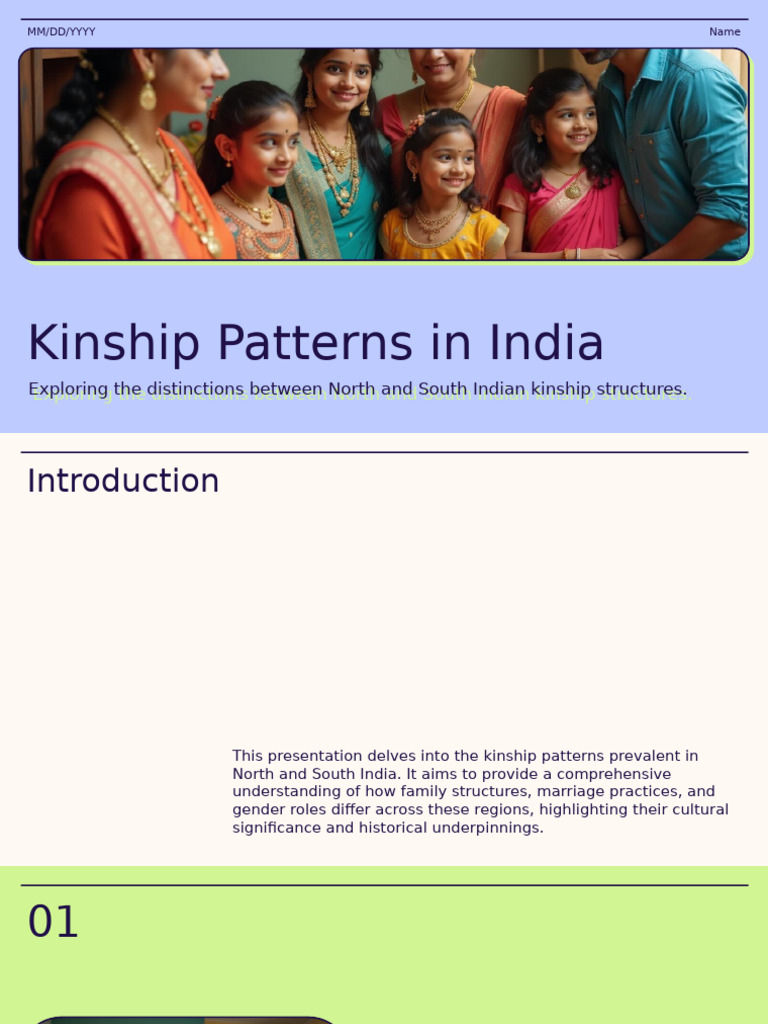 Kinship Patterns in India | PDF | Family | Kinship