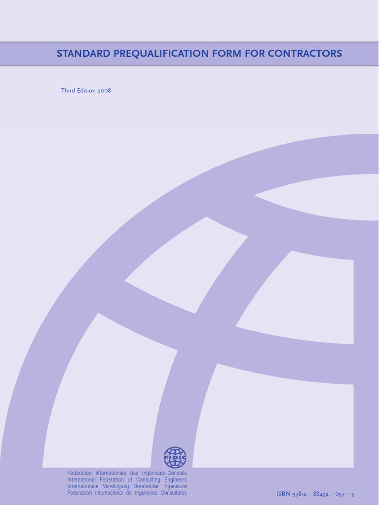 Standard Pre Qualification | PDF | Employment | Business