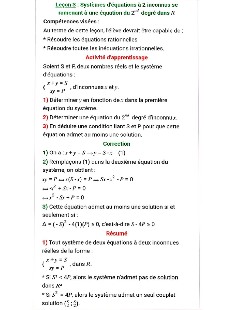 Chap1. L3 Maths PC | PDF