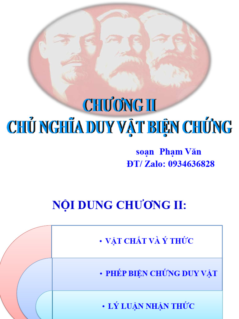 Triet Hoc Mac-Lenin - Chuong II | PDF