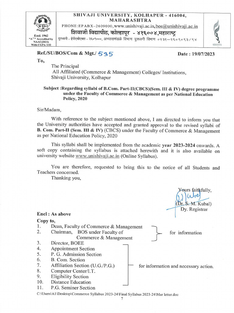 1 B. Com II Sem III-IV Syllabus NEP 2022-23 | PDF | Entrepreneurship ...