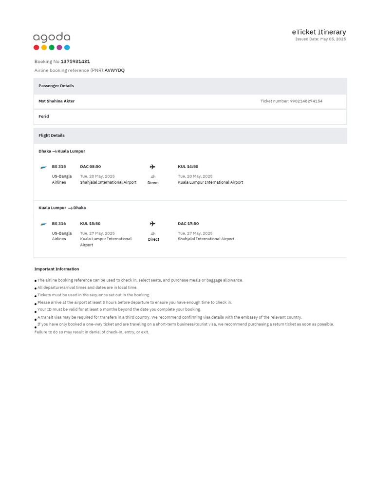 Ticket | PDF
