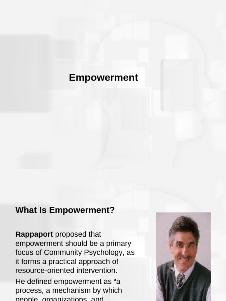 Empowerment. 20th of Nov 24 | PDF | Empowerment | Misogyny