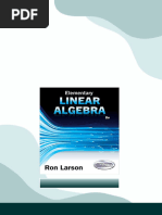 Elementary Linear Algebra Applications Version 12th Edition PDF | PDF ...