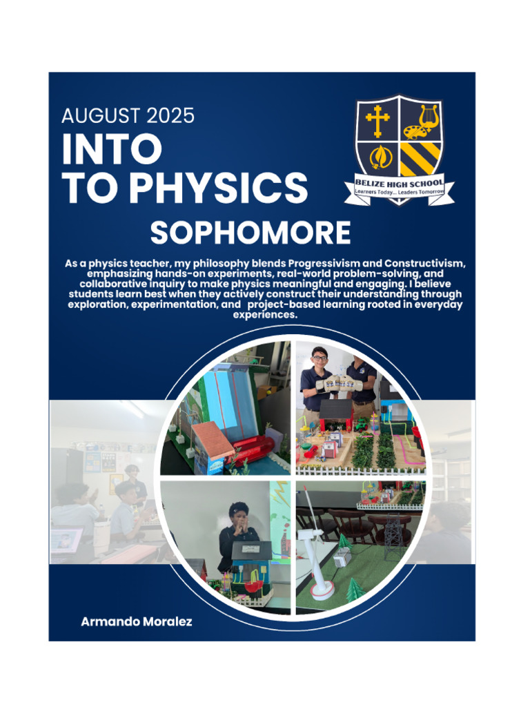 AMoralez Introduction to Physics 2025-2026 | PDF | Force | Machines