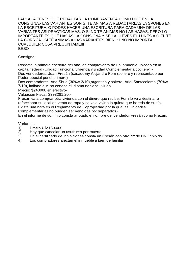 Consigna 1, Mantelli | PDF