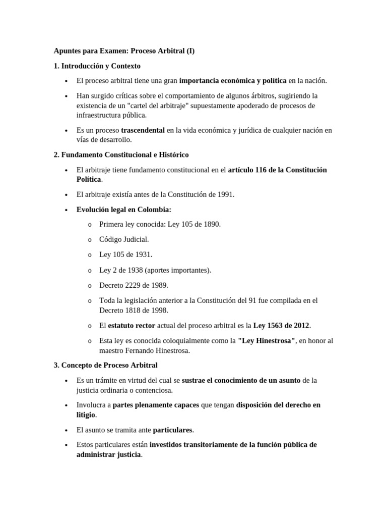 Proceso Arbitral Guía Completa Y Clases Pdf Arbitraje Justicia