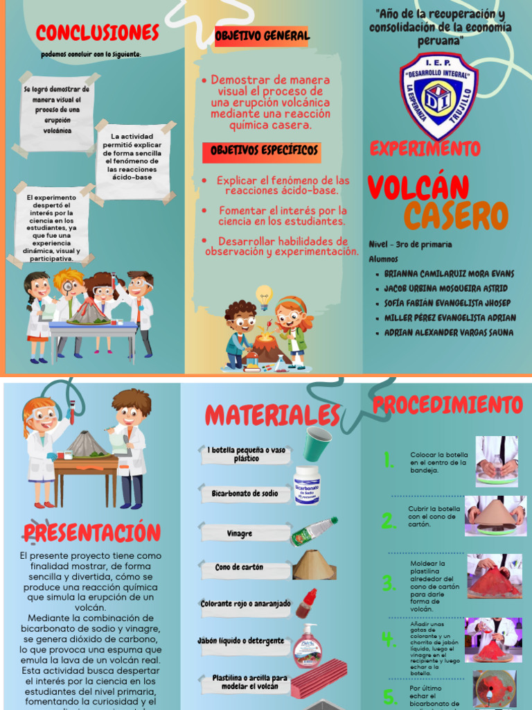Triptico Final PDF | PDF | Volcán