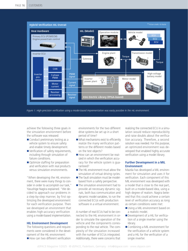 dSPACE Magazin 2025 01 - 250610 - E Pages 4 | PDF | Simulation ...