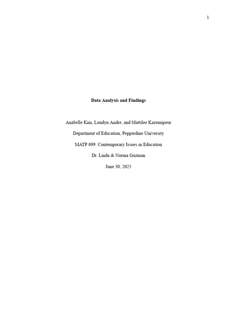 A5. Data Analysis and Findings | PDF | Multilingualism | Qualitative ...