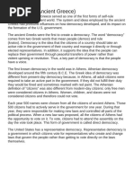 Ancient Greece vs. U.S. Government Systems | PDF | Ancient Greece ...