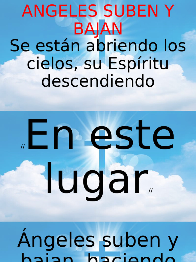 Angeles Suben y Bajan | PDF