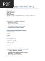 Sepedi Lesson Plans for Grades 4-6 | PDF
