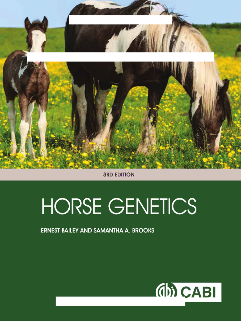 Horse Genetics 3rd Edition ePub Download | PDF | Genetics | Equus (Genus)
