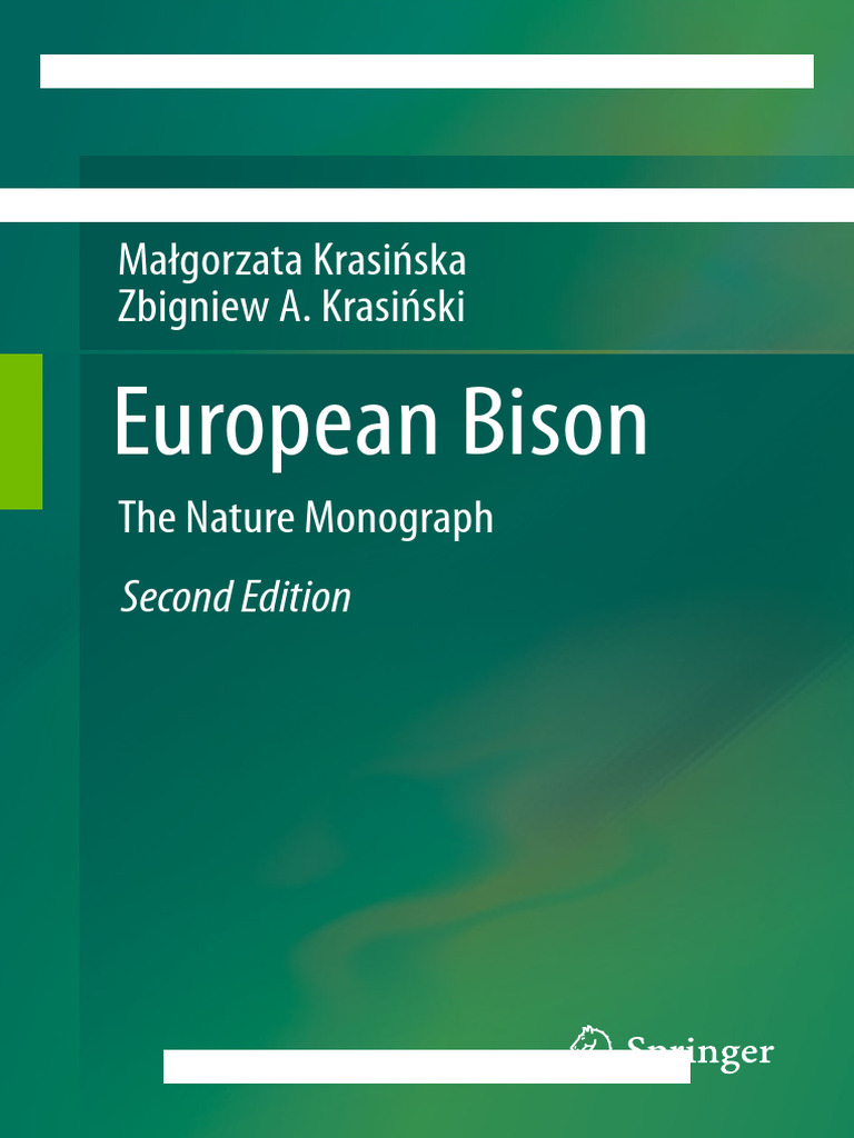 European Bison: Nature Monograph 2nd Ed. | PDF
