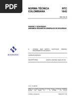NTC 4145 - Escaleras | PDF | Negocios | Ciencia y matemáticas