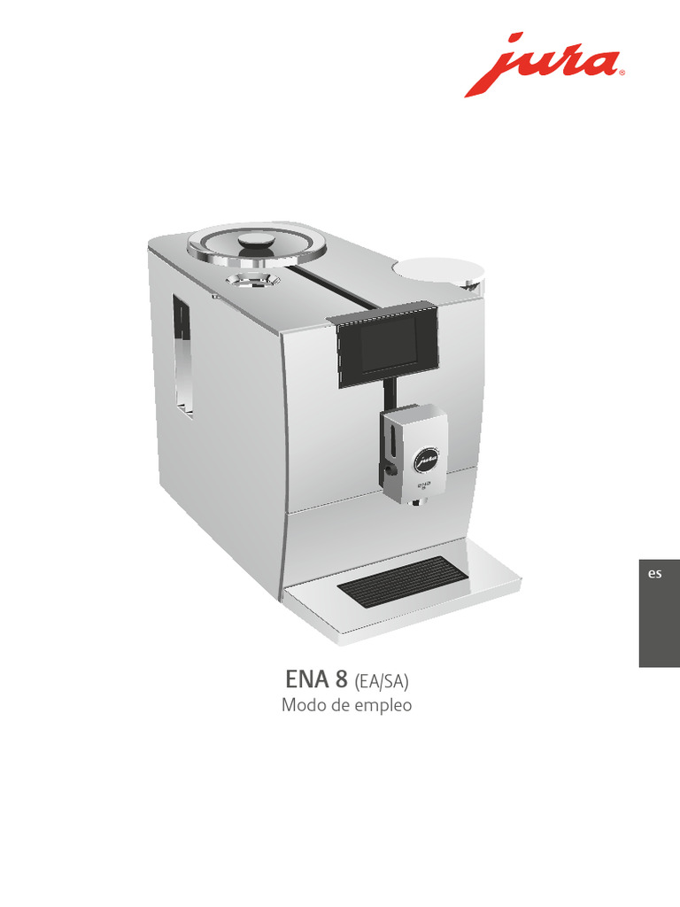 Guía de Uso para Máquina de Café ENA 8 | PDF | café | Leche