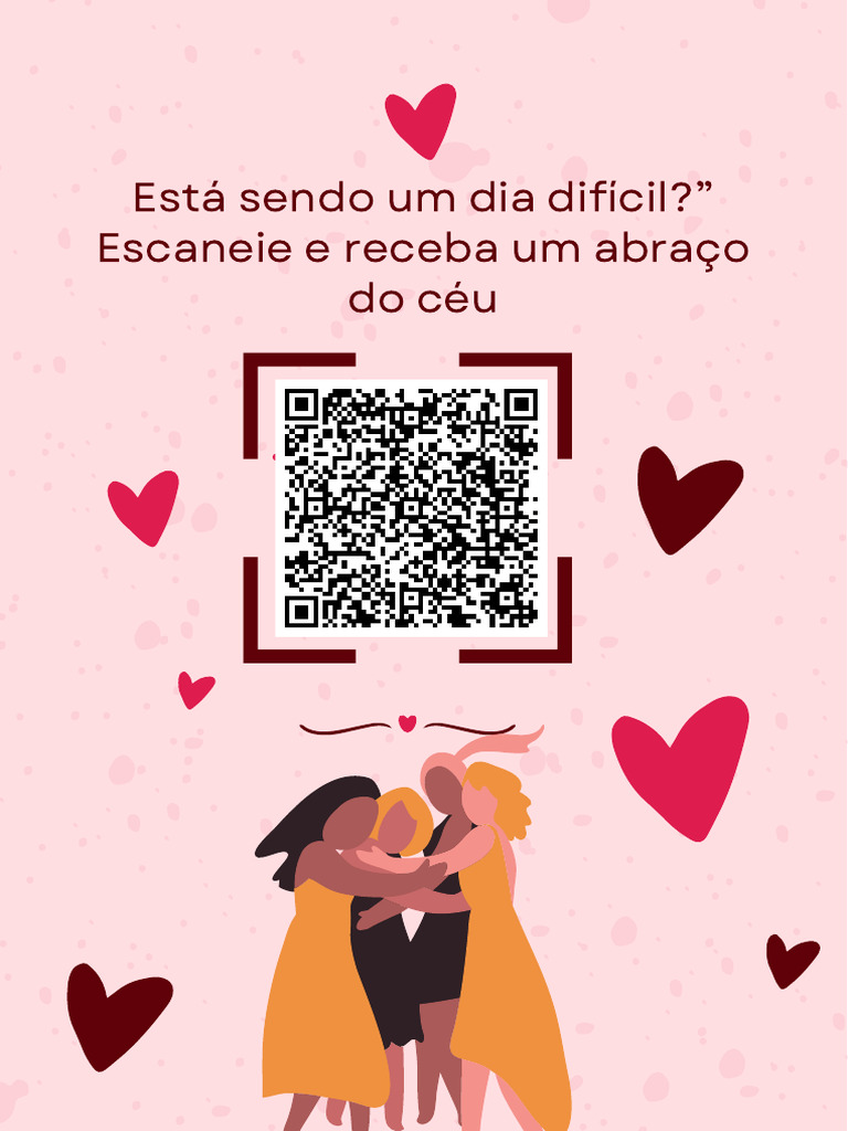 Documento A4 Pague Com Pix Qr Code Para o Dia Dos Namorados Delicado Rosa .PDF | PDF