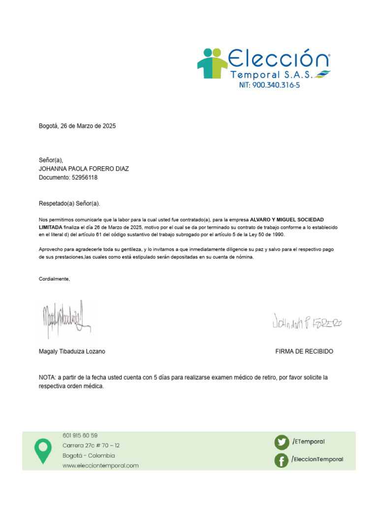 Ter. Johanna Paola Forero Diaz | PDF