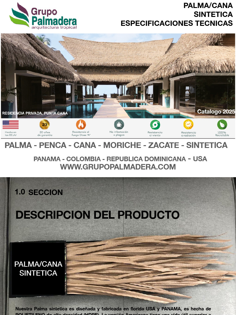 Palma Sintética: Durabilidad y Ventajas | PDF