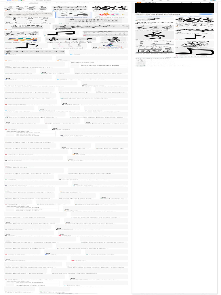 Music Notation Resources and Drawings | PDF | Graphic Design | Computer ...