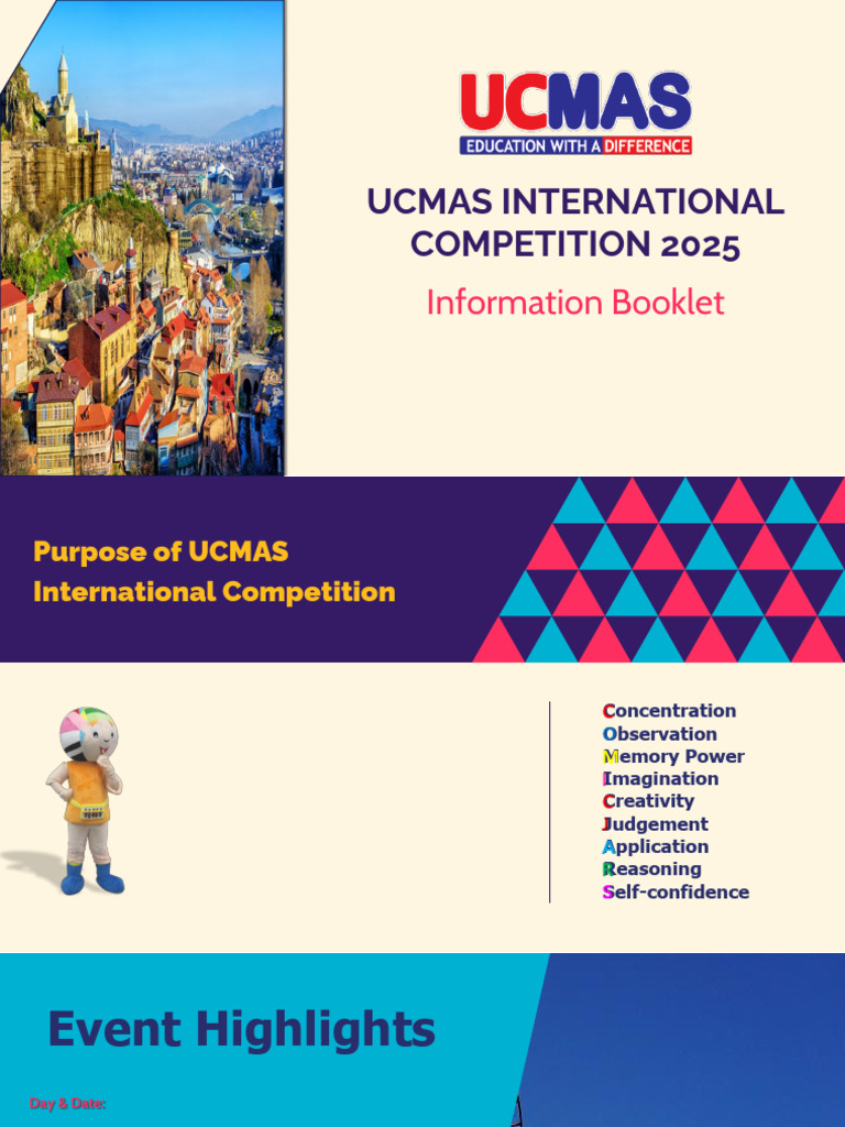 UCMAS International Competition 2025 | PDF | Arithmetic | Multiplication