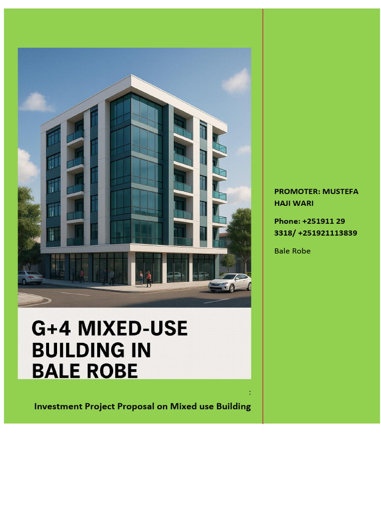 Project Proposal Mixed Use Building | PDF | Mixed Use Development | Infrastructure