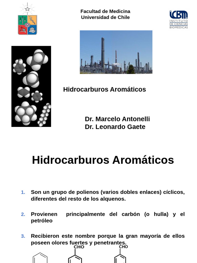 Hidrocarburos Arom Ticos 2025 | PDF | Aromaterapia | Benceno