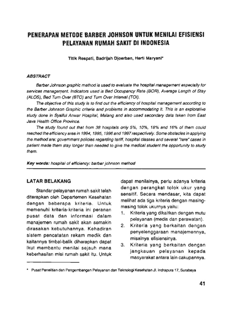 Penerapan Metode Barber Johnson Untuk Me A271560d | PDF