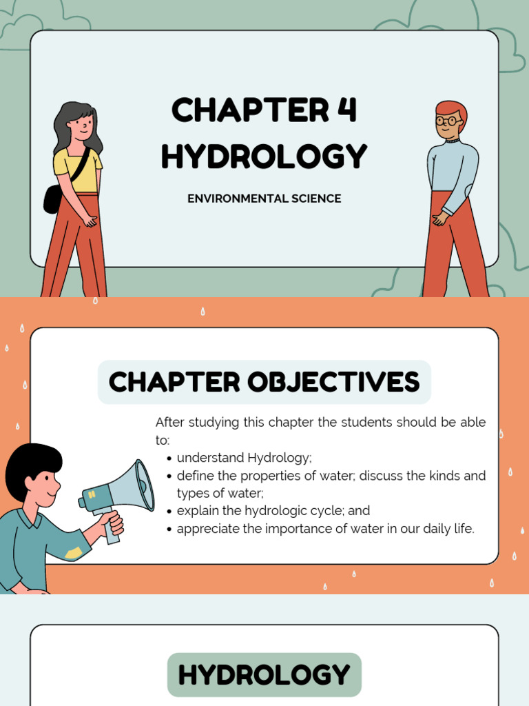 Hydrological Hazards Educational Student Presentation in Green Simple ...
