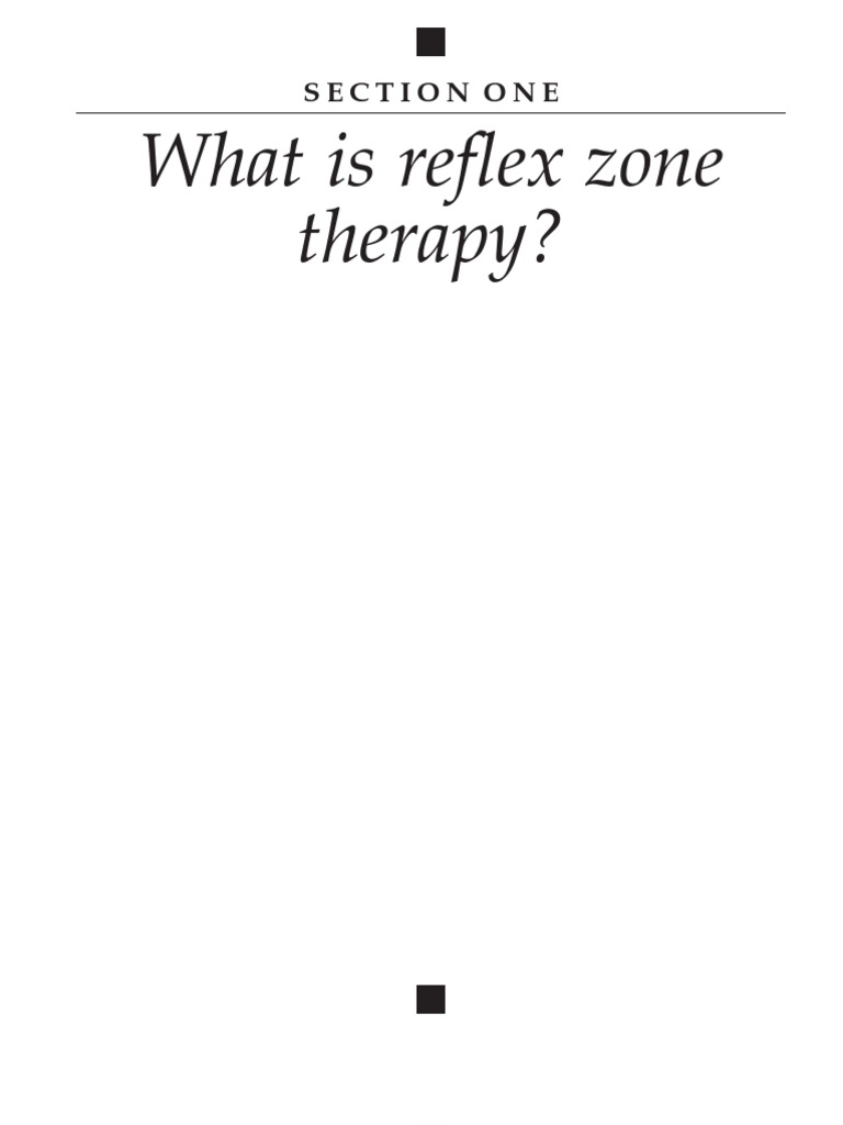 What Is Reflex Zone Therapy | PDF | Myofascial Trigger Point | Meridian ...