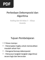Pengertian Dekomposisi Abstraksi Algoritma Pengenalan Pola | PDF