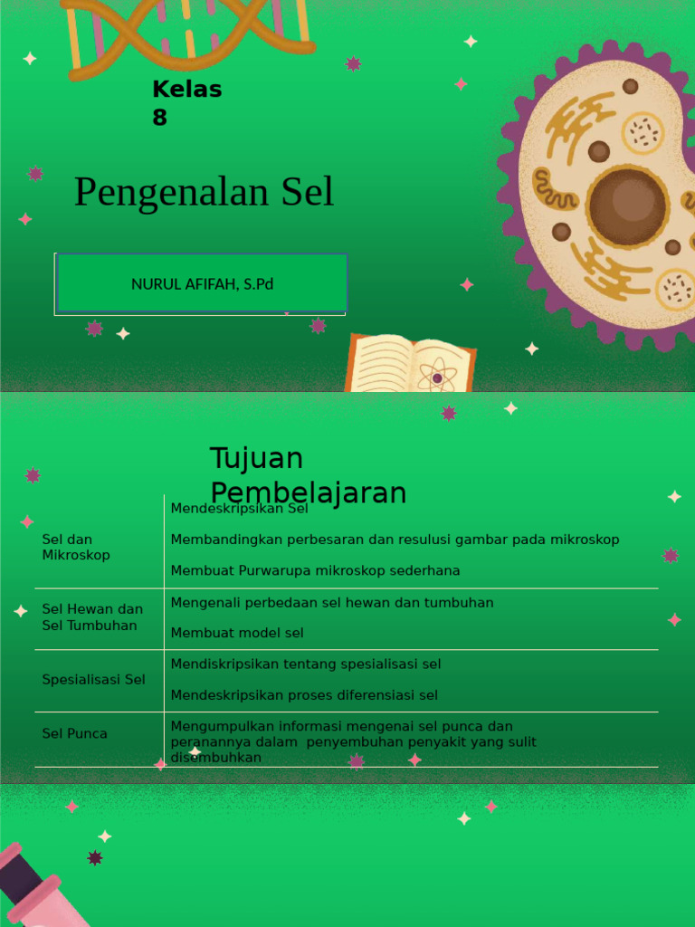 Spesialisasi Sel | PDF