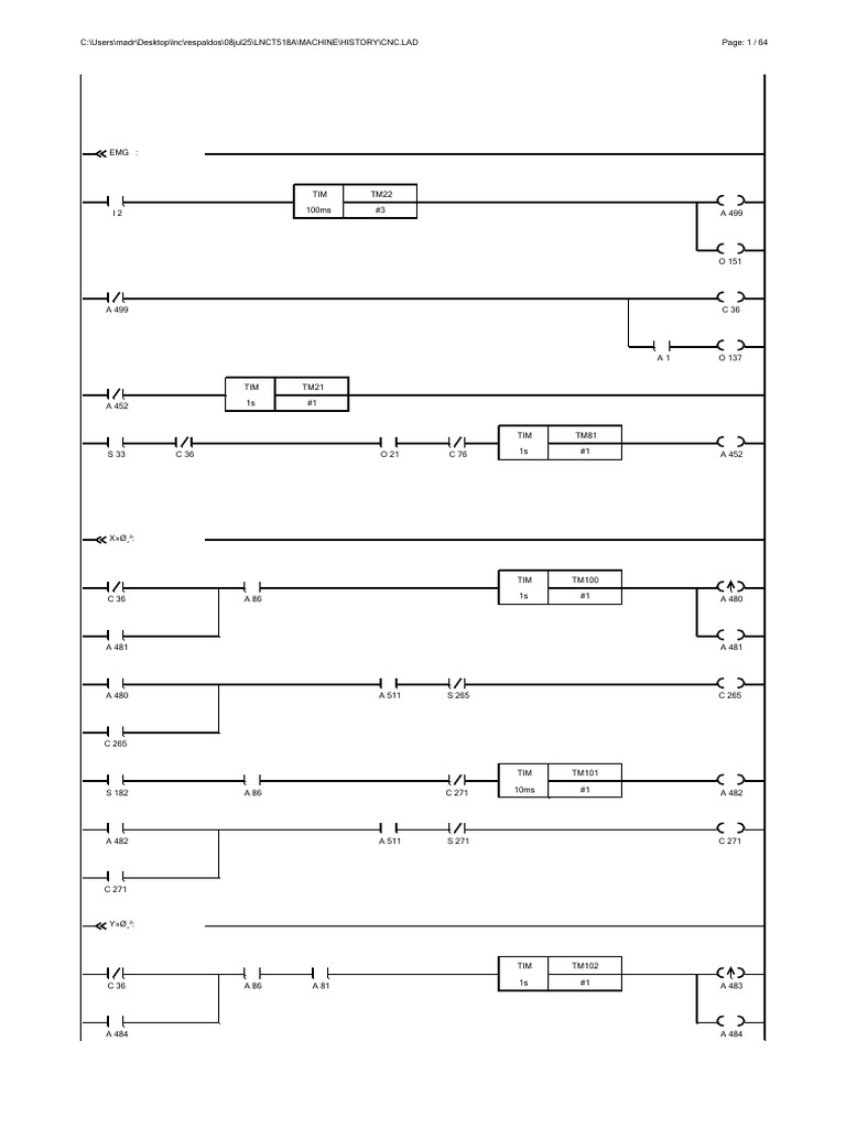 CNC Machine History Log Data | PDF