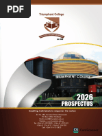 University of Limpopo 2026 Prospectus 1 | PDF