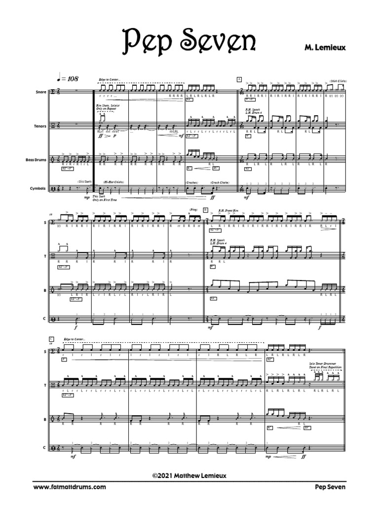 Pep Seven | PDF | Gaiaphones | Musical Instruments
